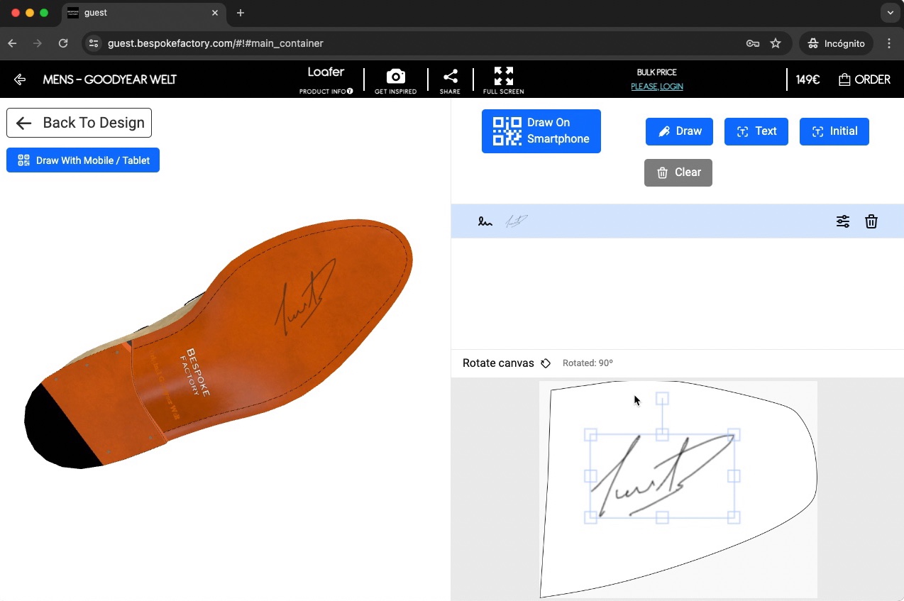 Introducing Laser-Engraved Initials and Digital Signature | Bespoke ...
